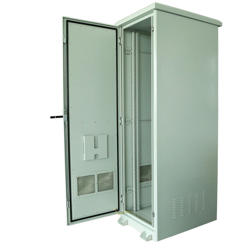 IP65 IP54 Outdoor Telecom Enclosure Cold Rolled Steel 1500kg Static Loading