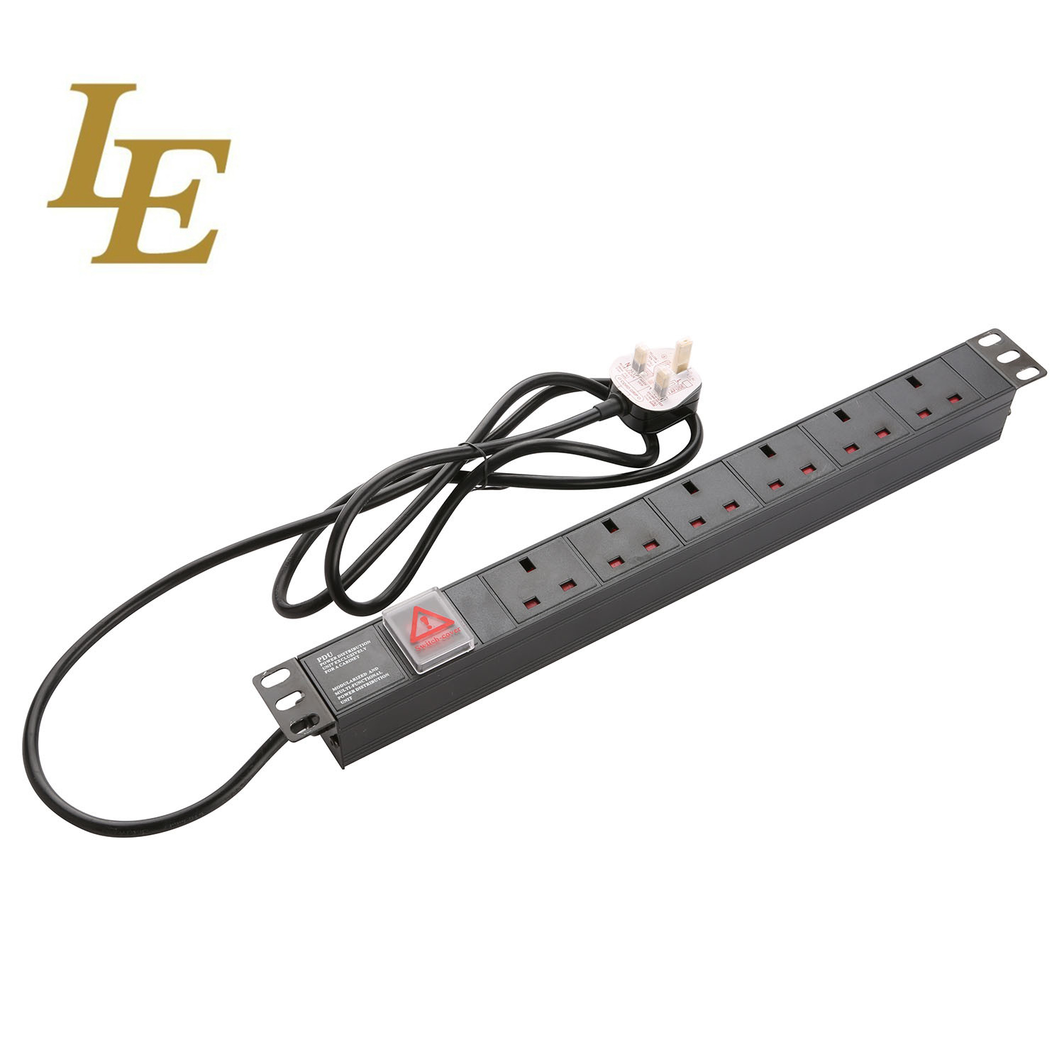 Data Center Uk Type 1u Server Rack Pdu 2m Cable Length Data Center Uk Type 1u Server Rack Pdu 2m Cable Length