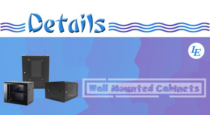 19 Inch 4U - 27U Double Section Wall Mount Rack