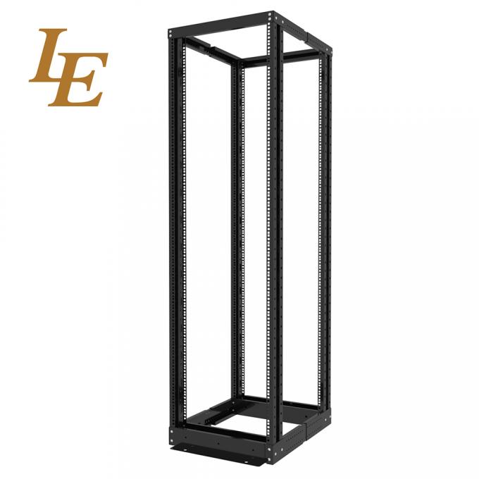 19 Inch Unassembled Structure Server Rack Cold Rolled Steel Open Frame