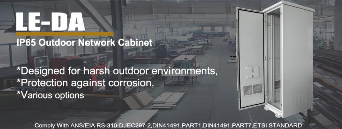 Le - Da Ip65 Communications Network 22u Outdoor Server Rack Cabinet
