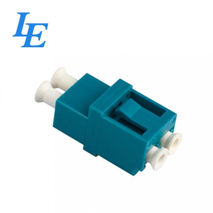 Rj45 LC PC Single 8pin Duplex Fiber Optic Adapter